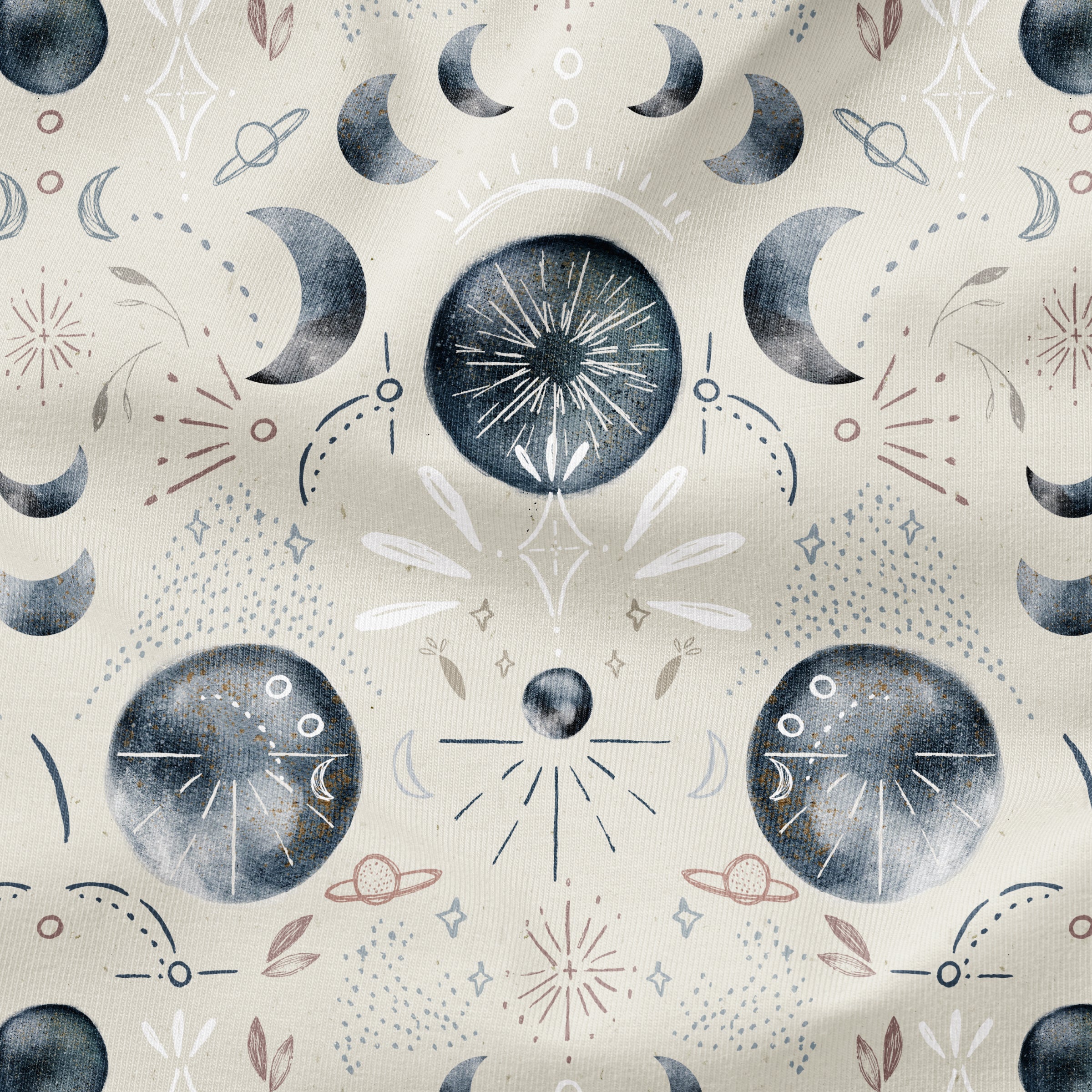 CELESTIAL MOON – White Birch Textiles