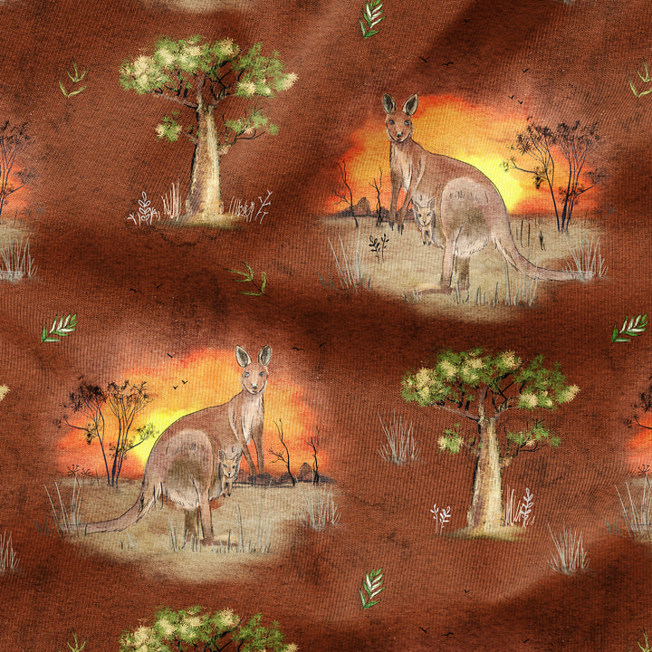 KANGAROO MAMA & JOEY – White Birch Textiles