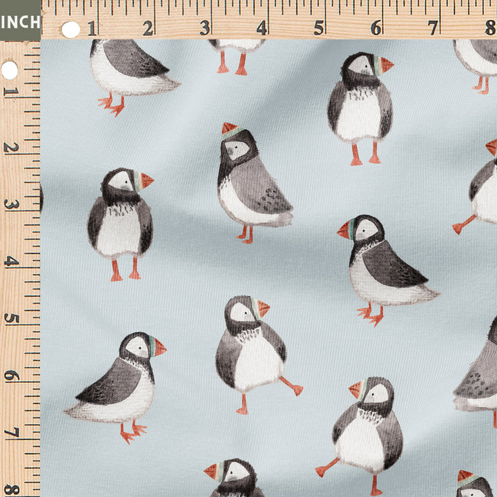 PUFFY THE PUFFIN – White Birch Textiles