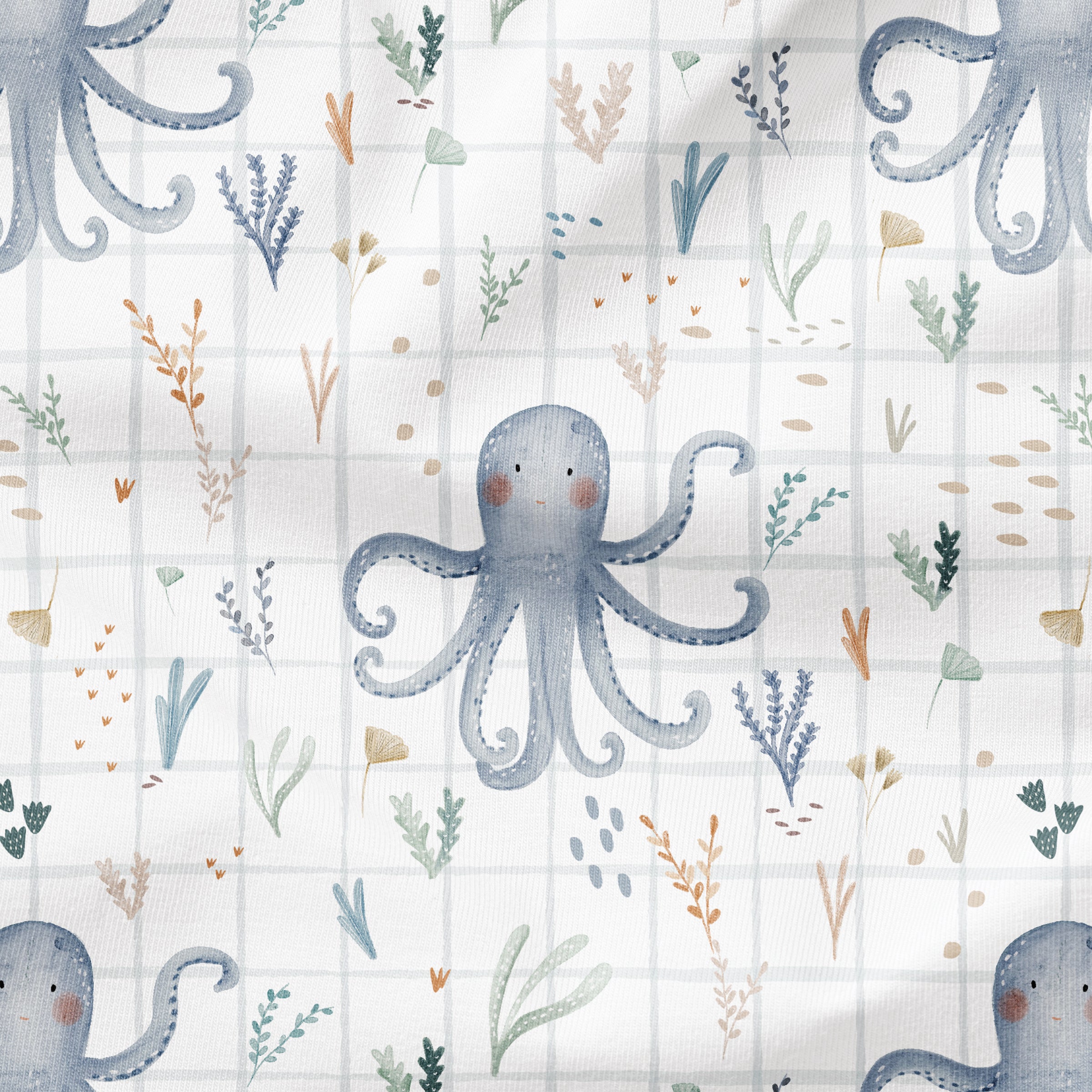 REENY THE OCTOPUS – White Birch Textiles
